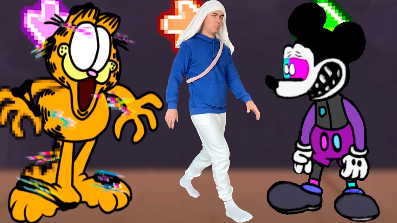 FNF Character Test | Gameplay VS Real Life | Cat vs Mouse Characters ...