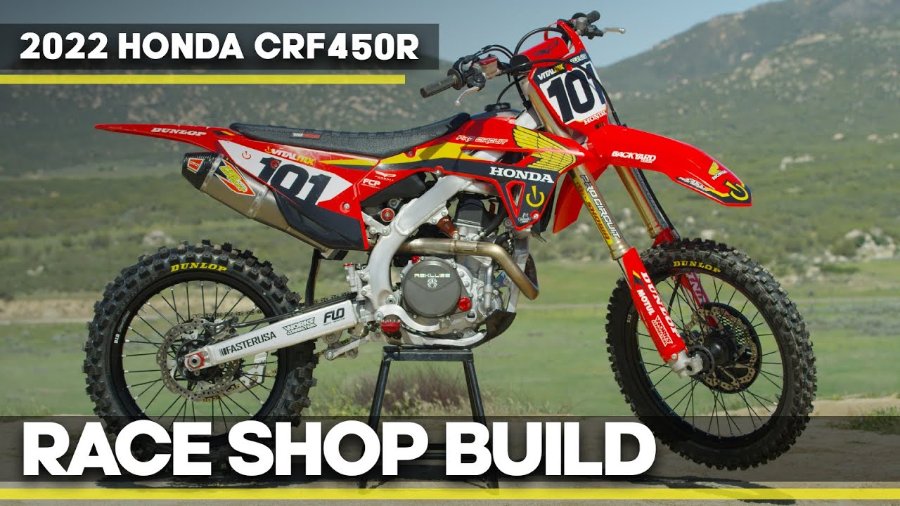 Race Shop Build: 2022 Honda CRF450R - YouTube