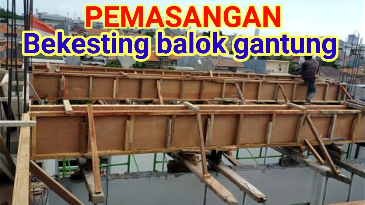 Review balok gantung 8 meter tanpa tiang penyangga - YouTube