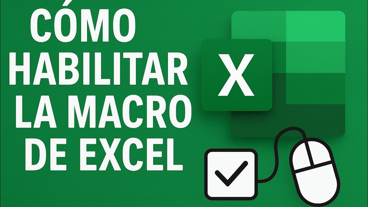 Cómo habilitar la macro #macro #exel #office #microsoftexcel #parati # ...