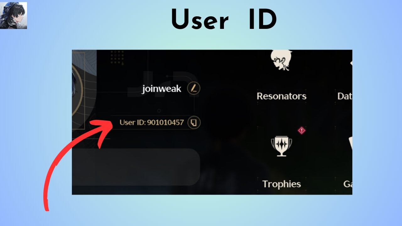 How to Copy and find User Id in Wuthering Waves - YouTube