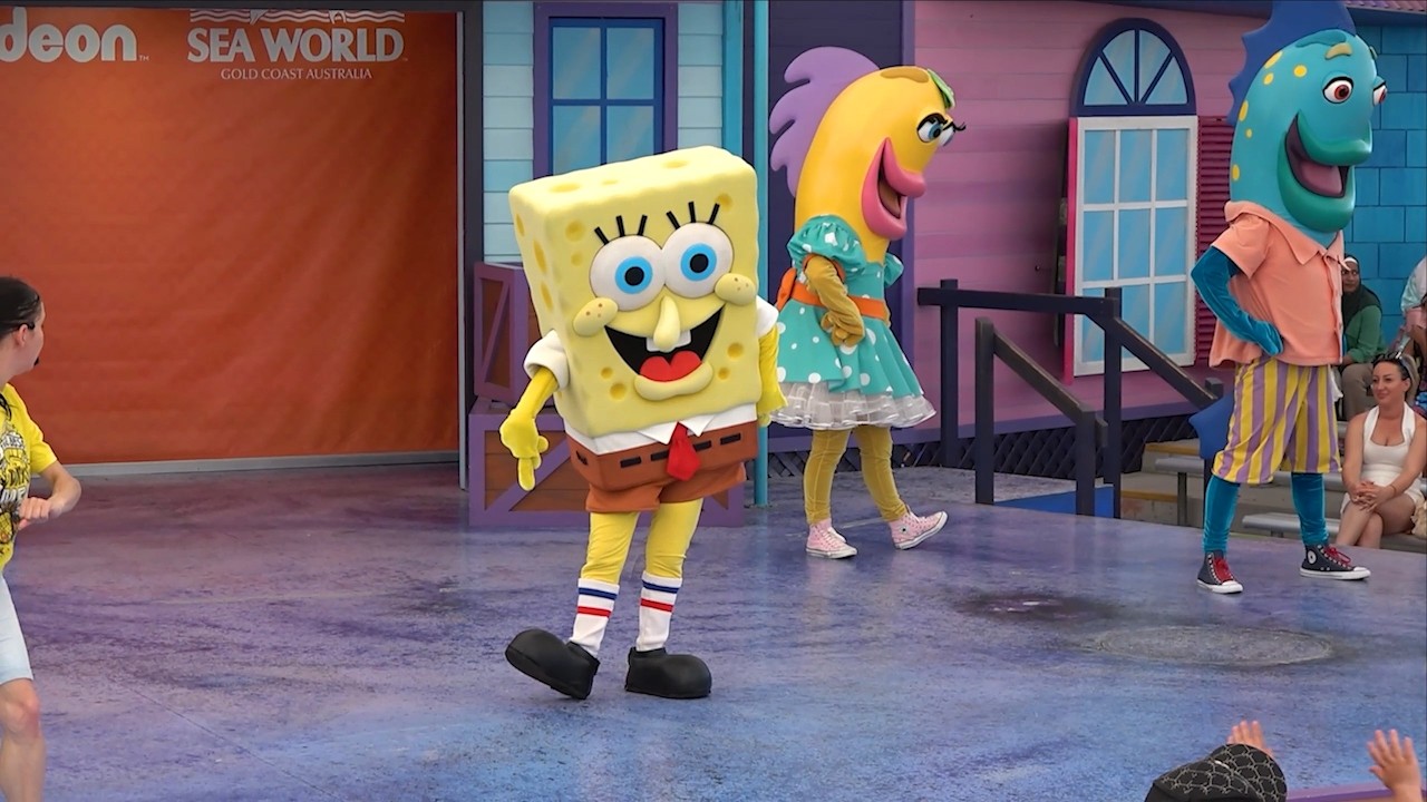Best Day Ever | Spongebob Squarepants Live Show Highlight at Sea World ...