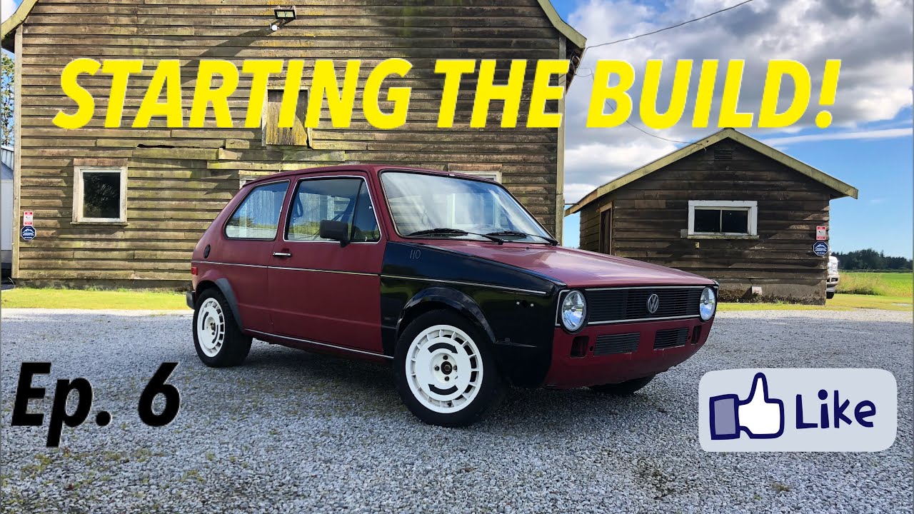Volkswagen Golf Mk1 Build (Ep.6) / WE START TO BUILD A CAR / VW Swap ...