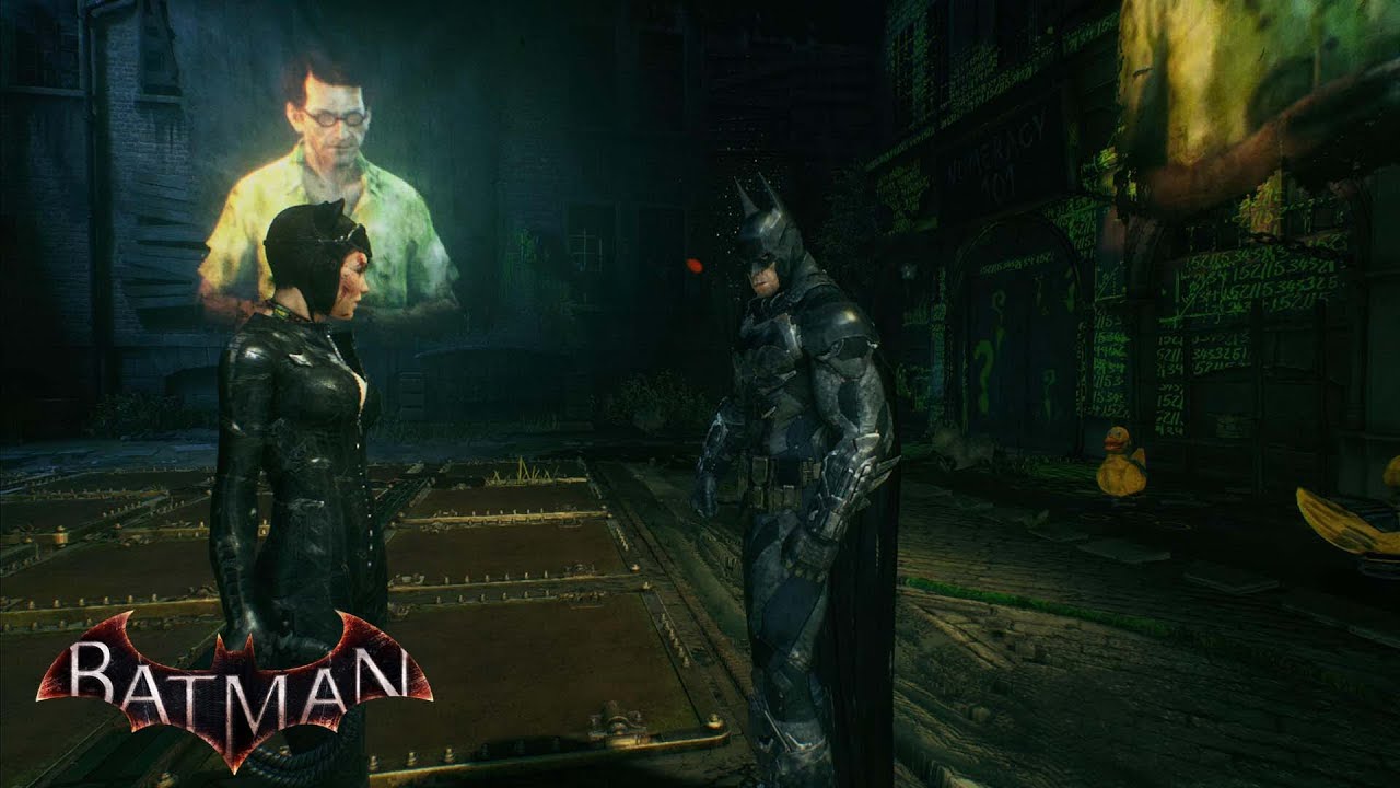 Batman: Arkham Knight - Riddler Challenge pt 4 - YouTube
