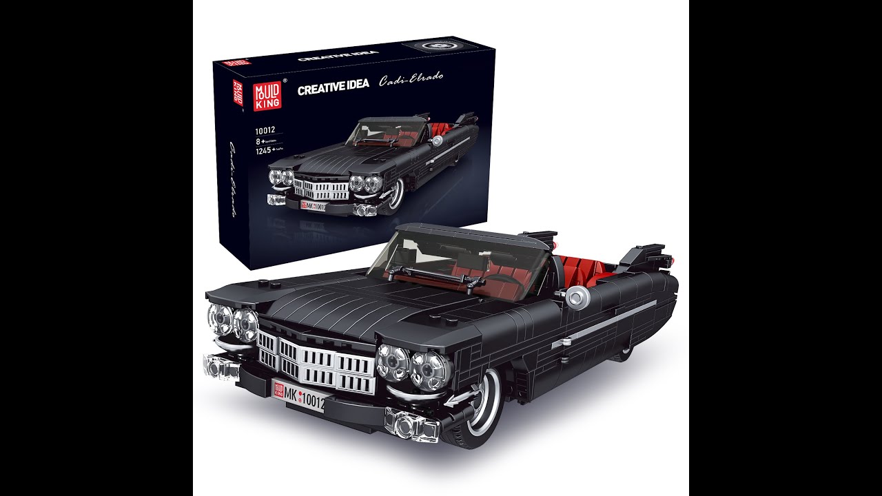 Mould king 10012 Cadillac Eldorado - YouTube