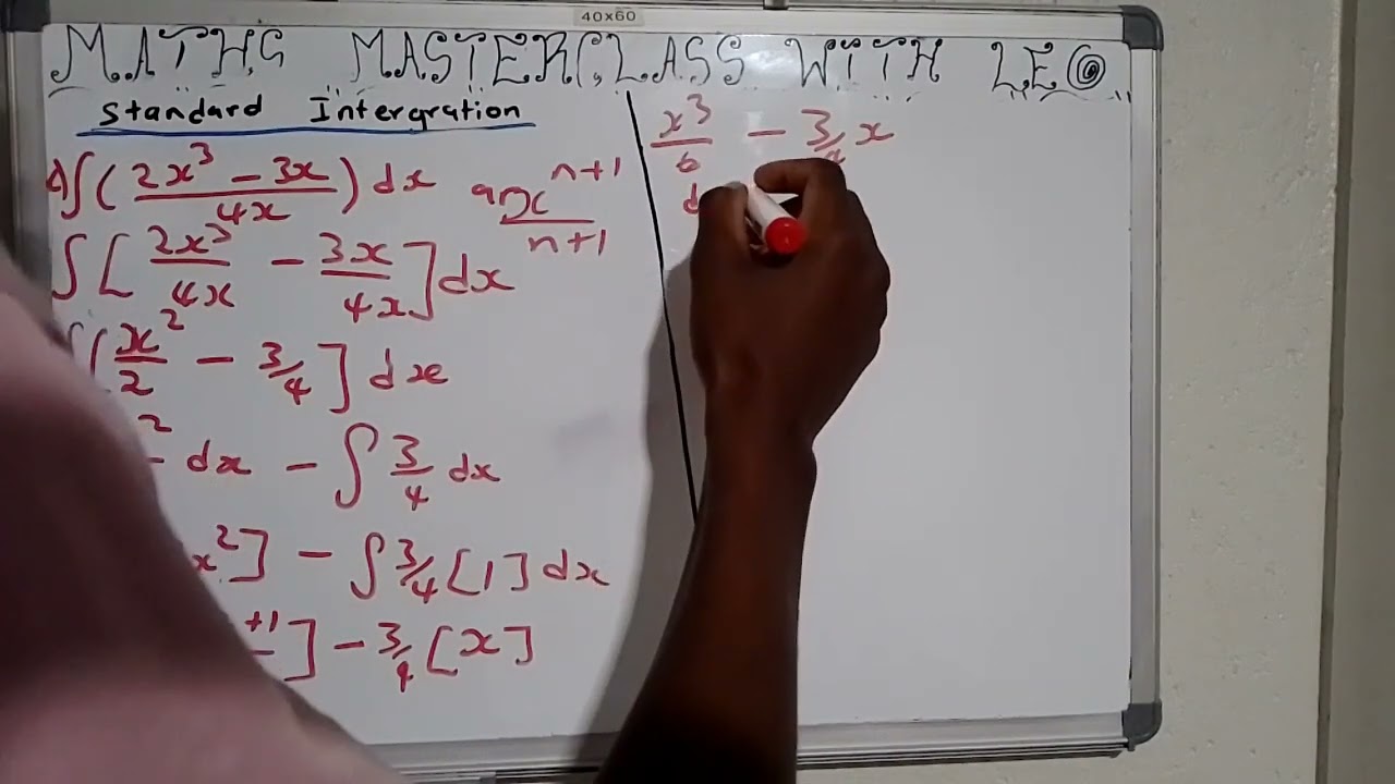 Standard integration lesson 2 - YouTube