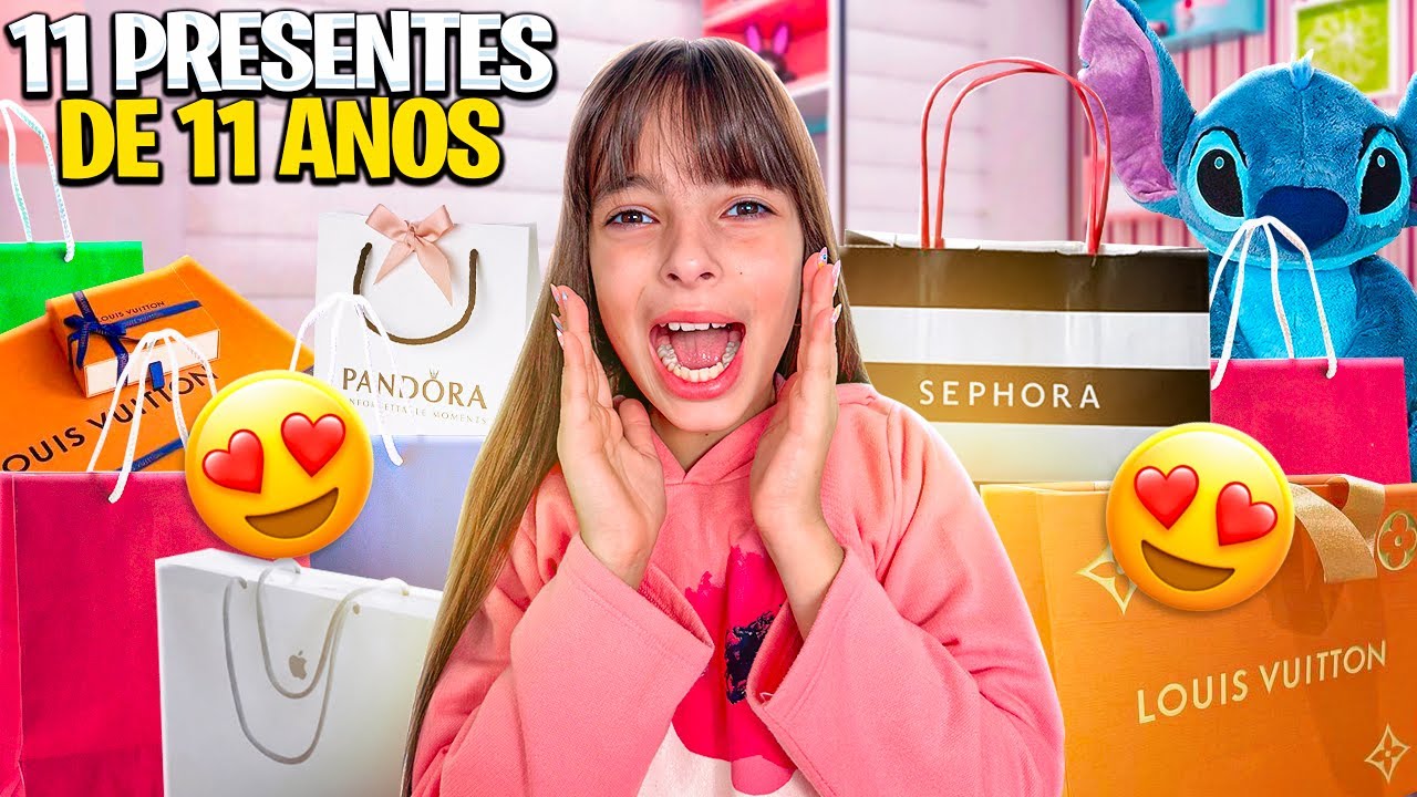 11 anos 11 presentes para a Laurinha - YouTube