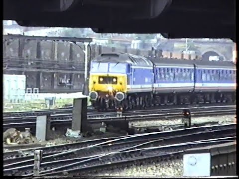 British Rail Network SouthEast 1992-Paddington Evening Rush Hour Class ...