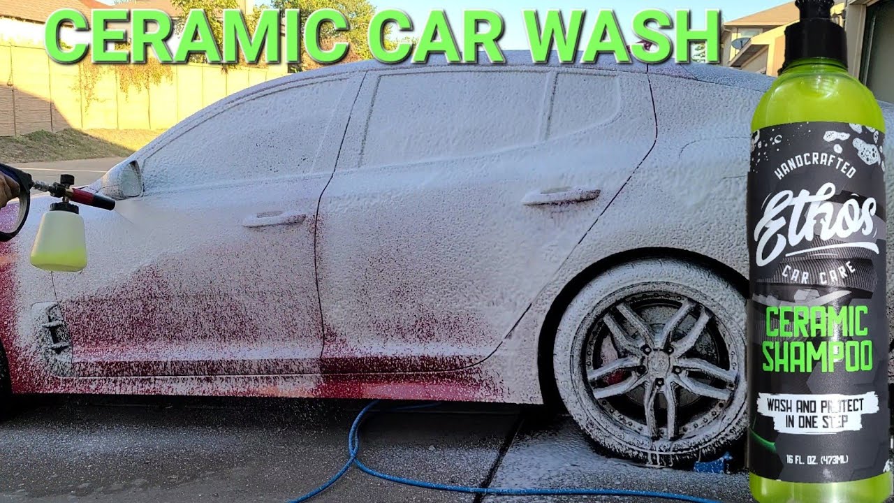 [FOAM] Ethos CERAMIC Car Shampoo (You know where this is going) - YouTube