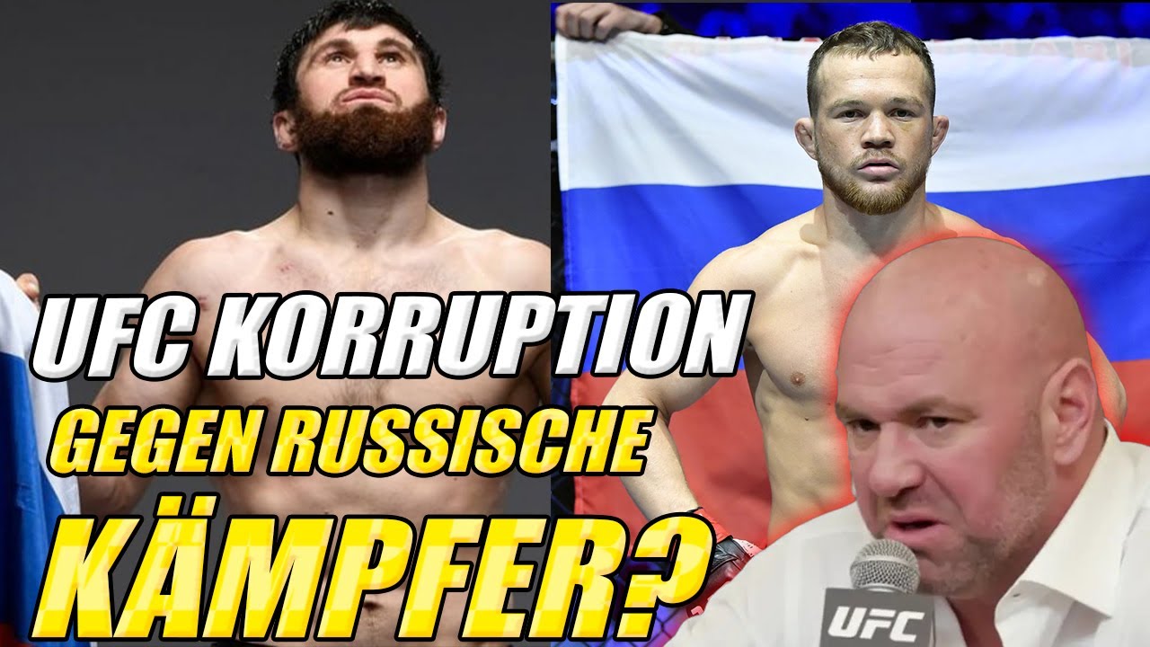 Bezahlt die UFC gezielt Punkterichter, um russische Kämpfer zu ...
