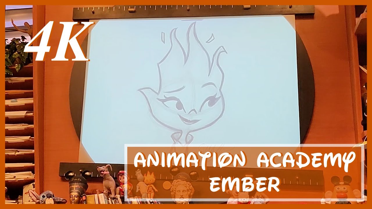 [June 2023] 🏼 Learn to draw Elementals Ember at Disney's California ...