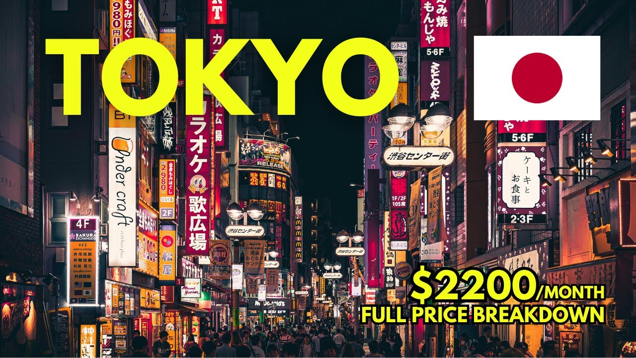 Cost of Living in Tokyo, Japan 2025 | FULL Price Breakdown - YouTube