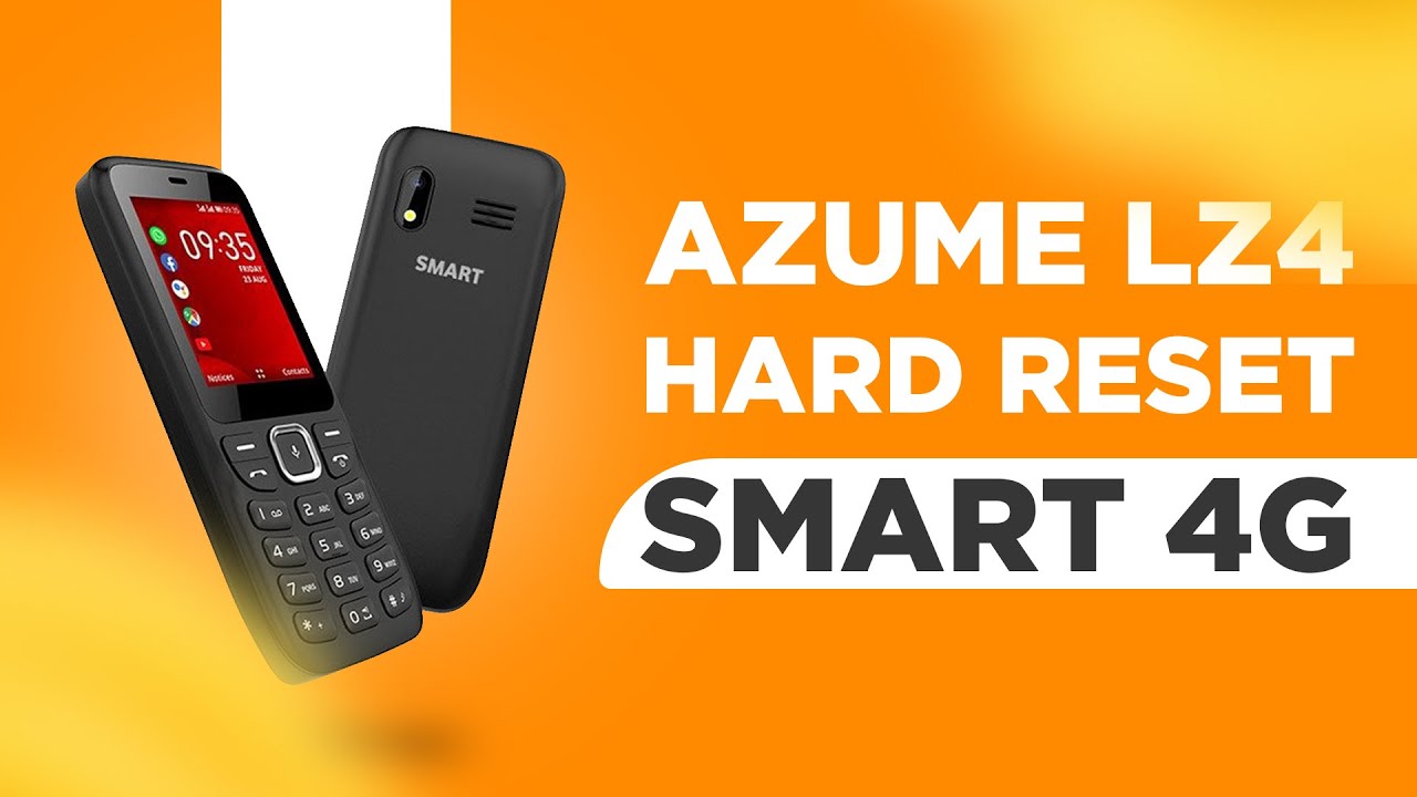 AZUMI L4Z - HARD RESET SMART 4G - YouTube