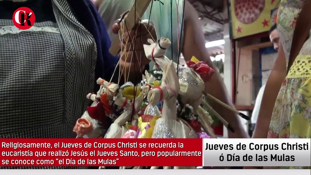 Jueves de Corpus Christió Día de las Mulas - YouTube