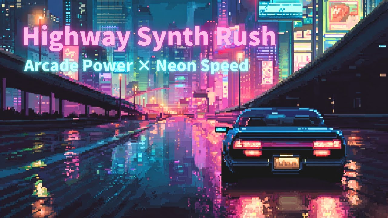 Highway Synth Rush - YouTube