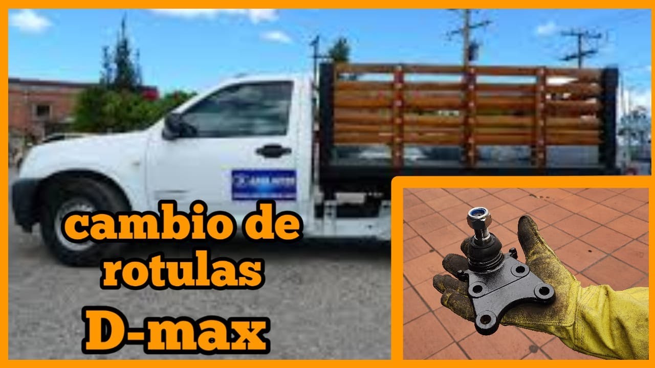 Cambio de rotula D-max 2.5 diesel - YouTube