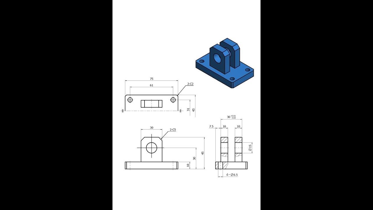 #Solidworks_for_begginers : How to make a 3D part on Solidworks ...