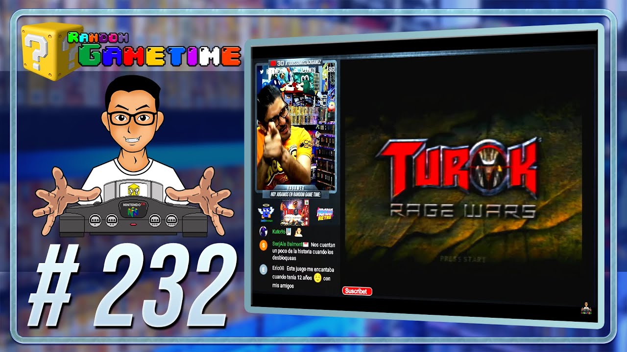 Turok: Rage Wars N64 - 🔥 Random Game Time 232 Batallas FPS multiplayer deathmatch y mas estilo ...