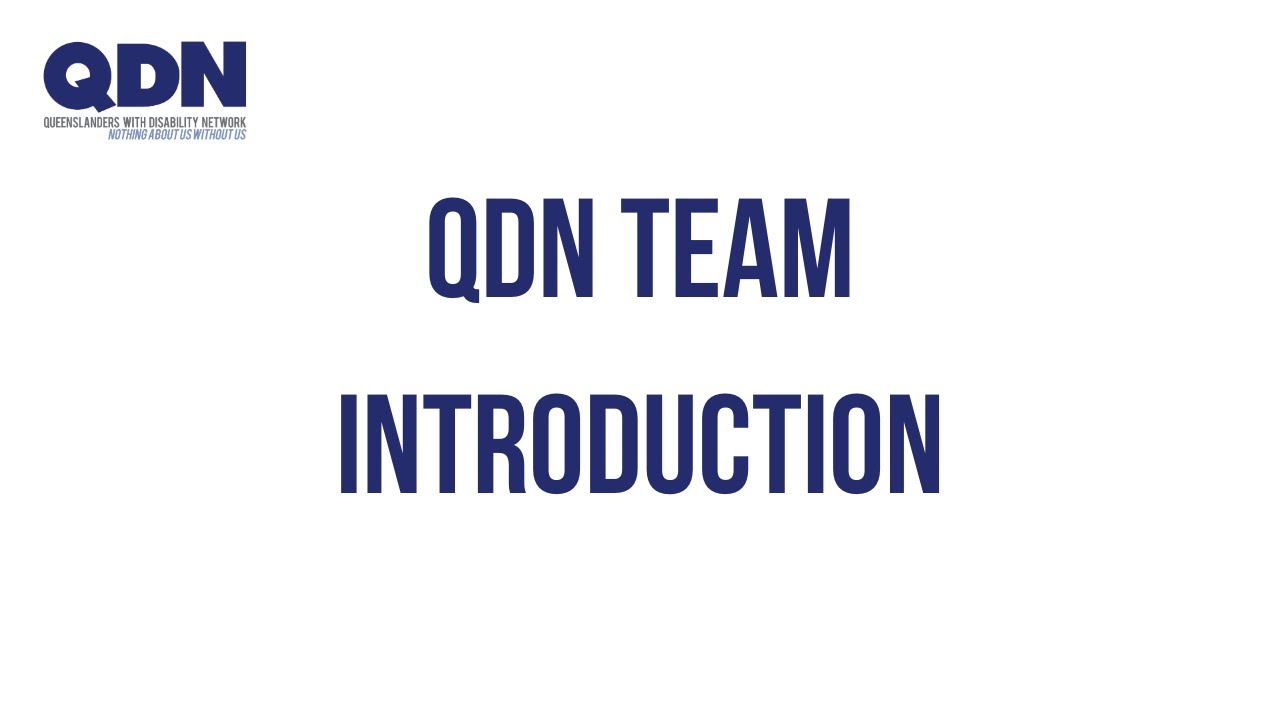 Meet the QDN Team - YouTube