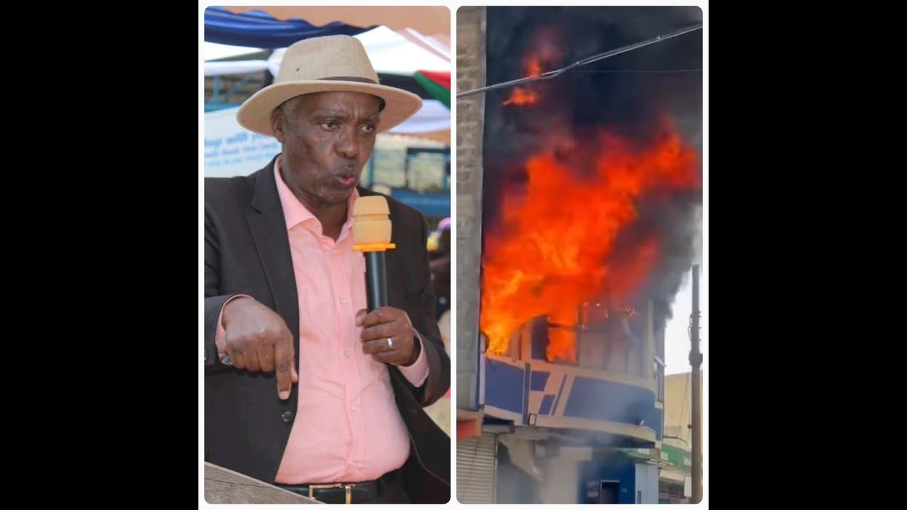 Kieni MP Njoroge recounts the impact of looting of his supermarket ...