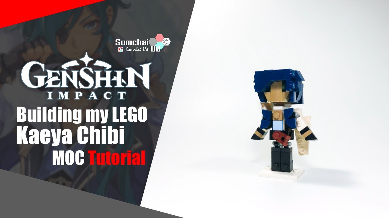 LEGO Genshin Impact Kaeya Chibi MOC Tutorial | Somchai Ud - YouTube