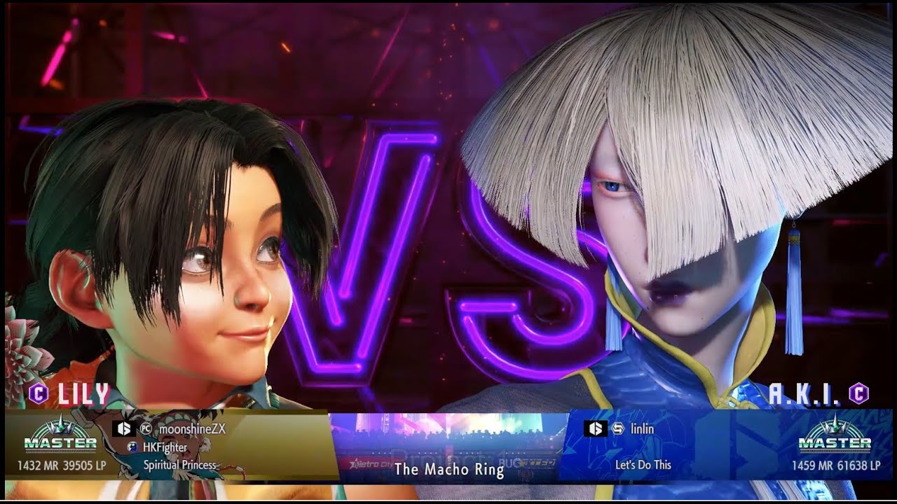 [SF6] Street Fighter 6 Ranked Matches - moonshineZX (Lily) vs Master A ...