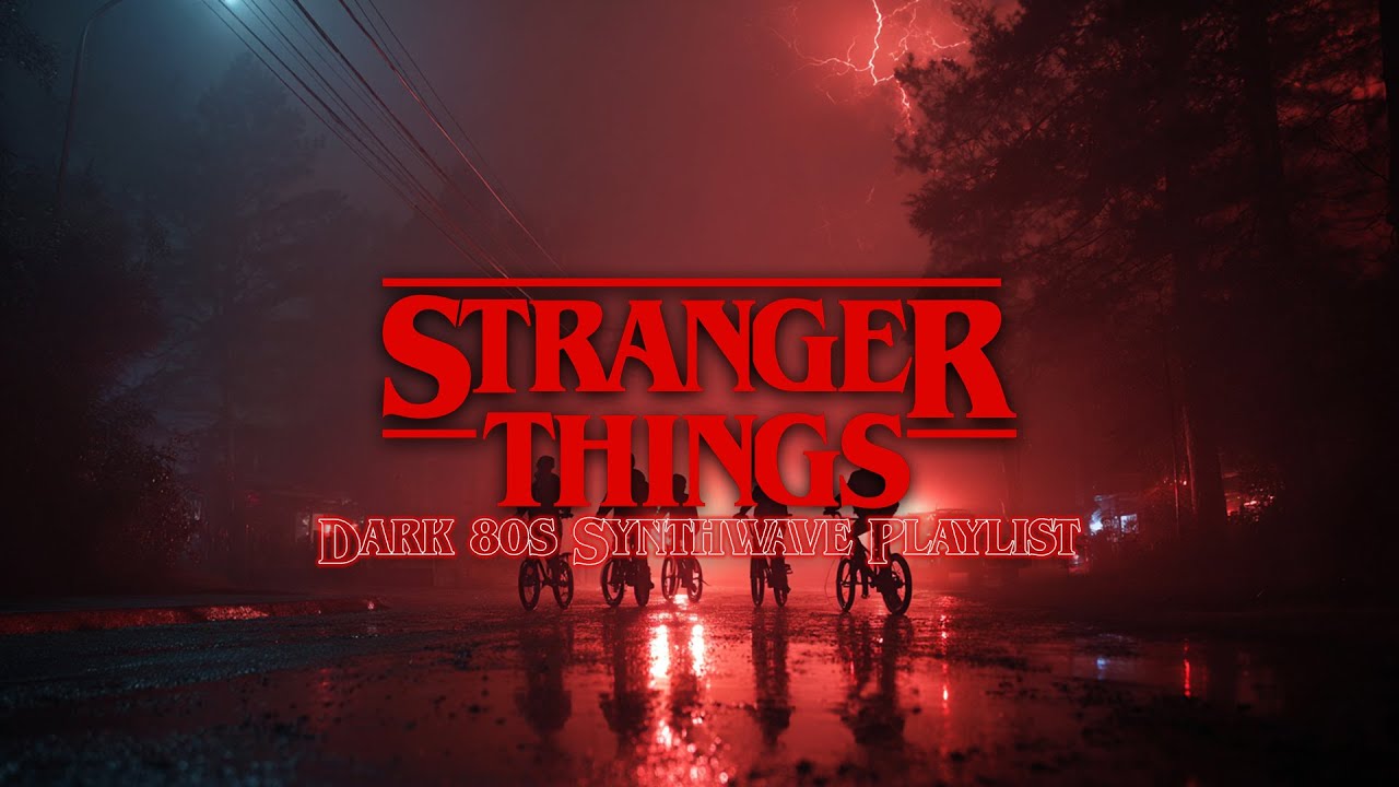 Stranger Things Vibes 👁️ Dark 80s Synthwave Playlist | Upside Down ...