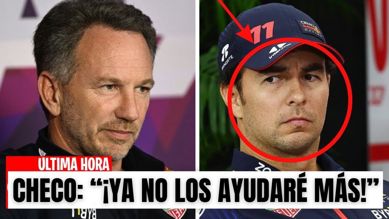 ¡CHECO PÉREZ FURIOSO CON TODO RED BULL POR FALTA DE RESPETO! *TIEMBLA ...