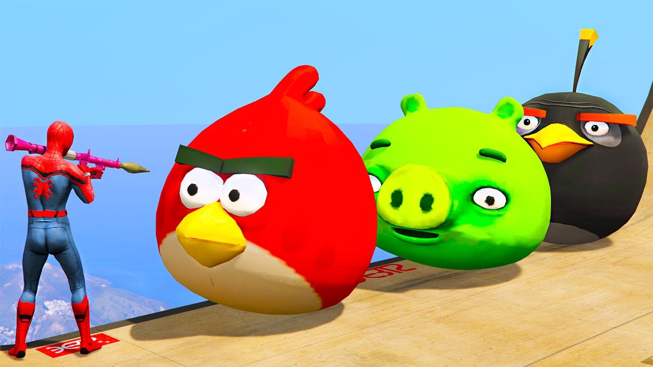 Angry Birds Spiderman