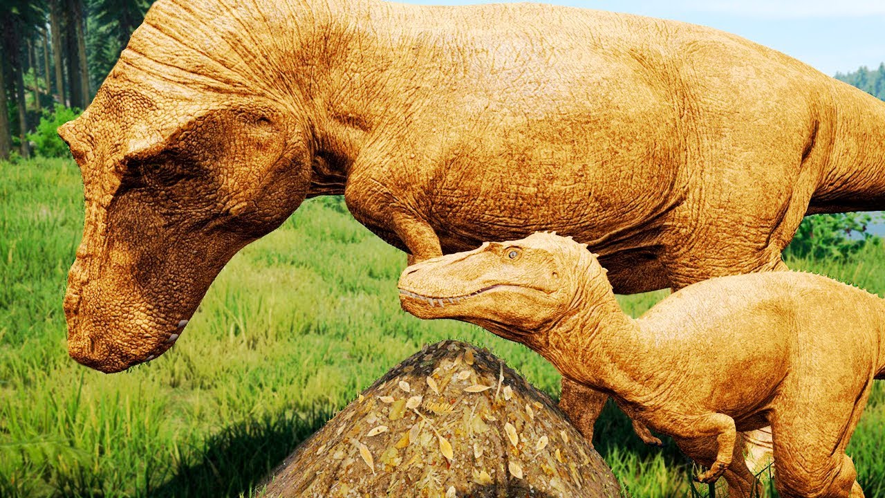 Filhote Golden Rex + Emboscada ao Acrocantossauro! Caçadas | (#01 ...