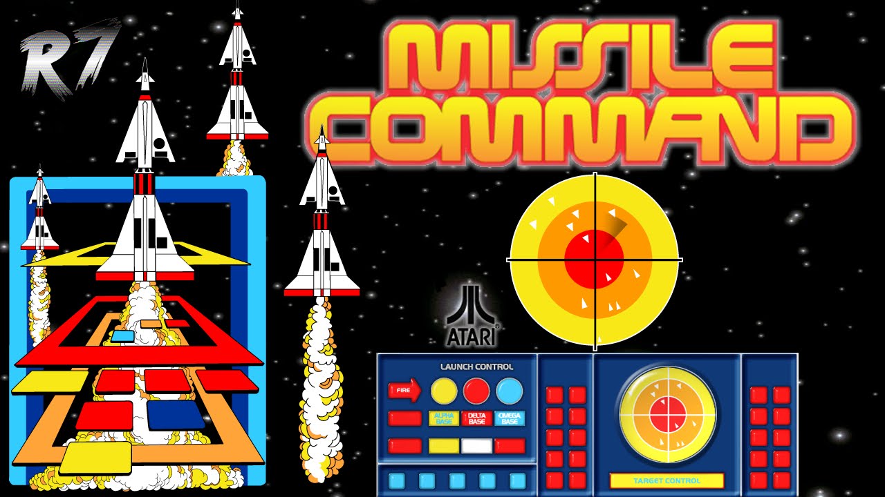 Missile Command | 1980 | Arcade | Gameplay | HD 720p 60FPS - YouTube