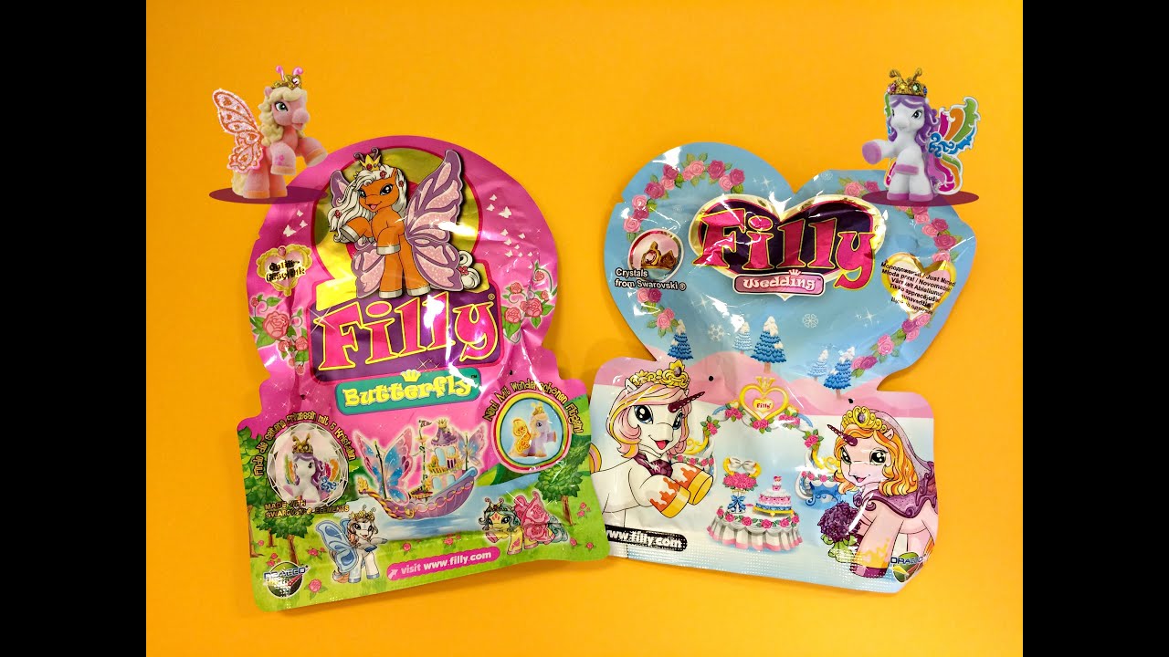 Filly Butterfly and Filly Wedding Figure Blind Bags, 2 Sobres Sorpresa ...