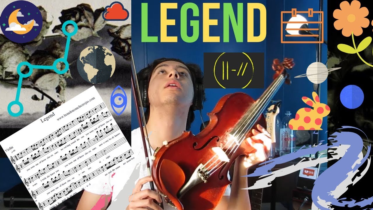 Legend, twenty one pilots (Violin Cover With Free Sheet Music) - YouTube