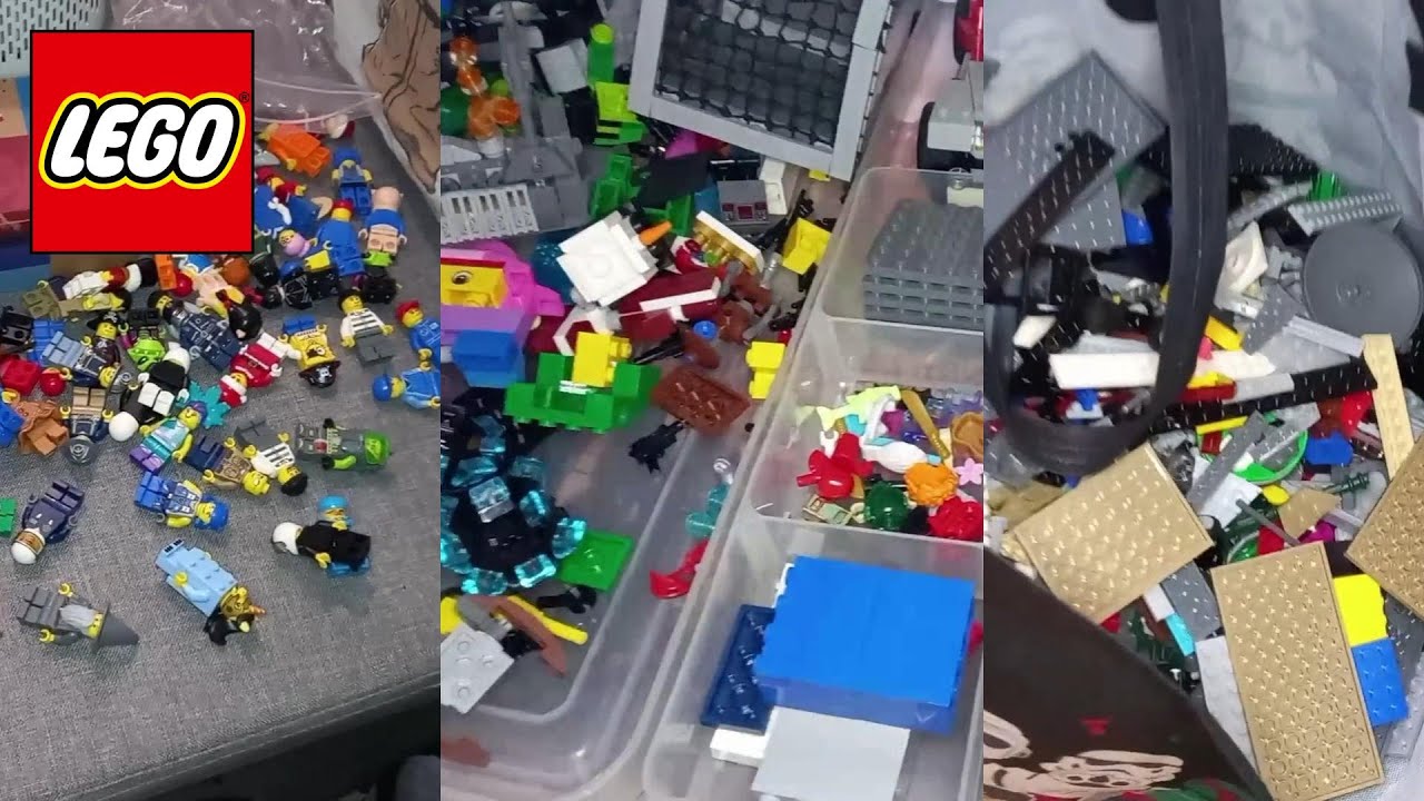 The LEGO Mess That You Don't Usually See In My Videos - YouTube