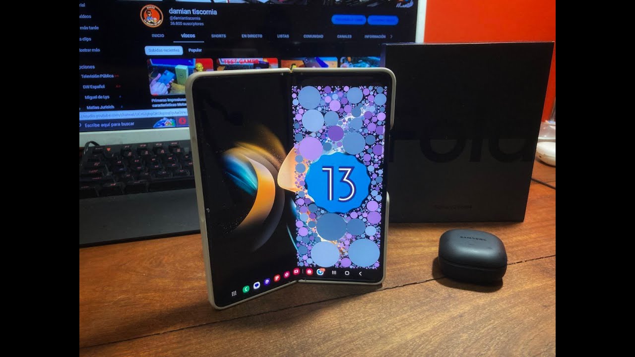 Samsung Galaxy: Z FOLD 4 | ONE IU 5 Android 13 - YouTube