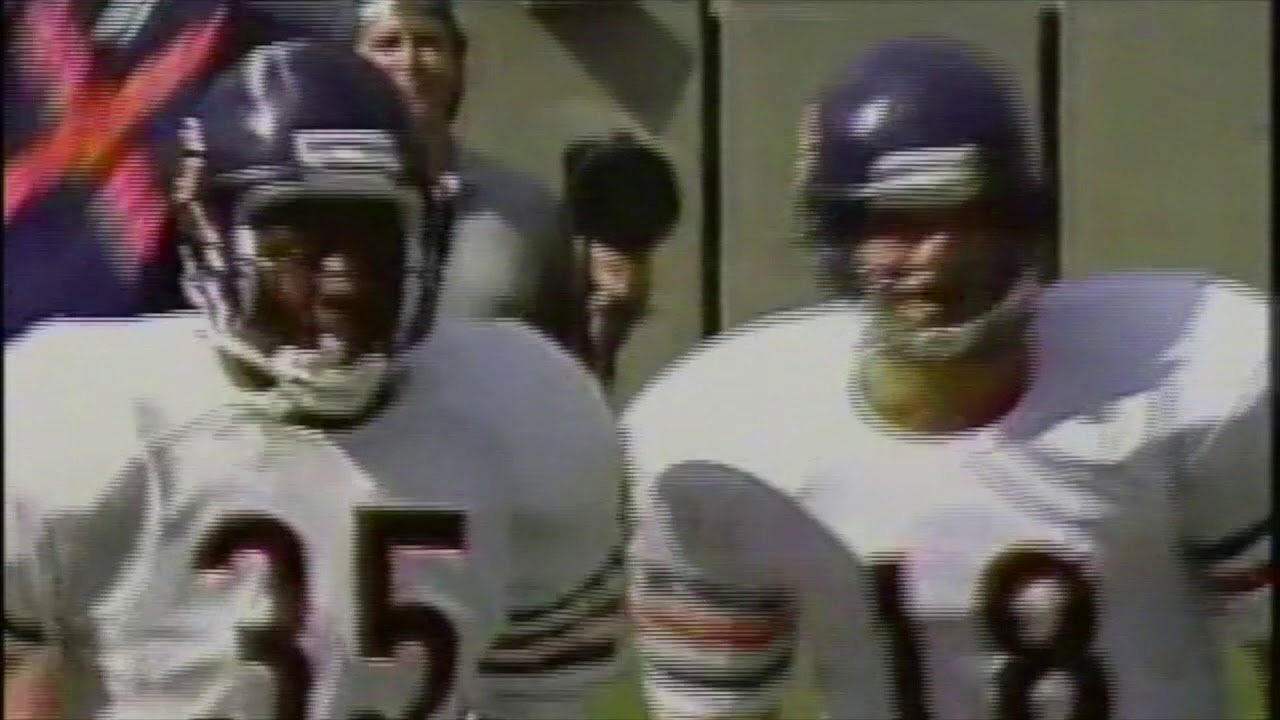 Neal Anderson 1987 Chicago Bears Game Footage - YouTube
