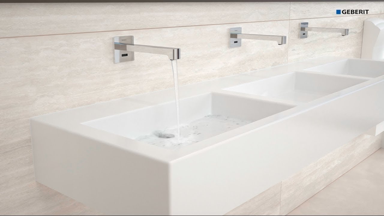 Geberit Tap System - Installation - YouTube