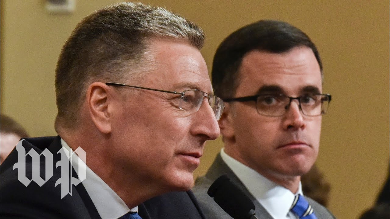 Volker and Morrison's impeachment testimony, in under 5 minutes - YouTube