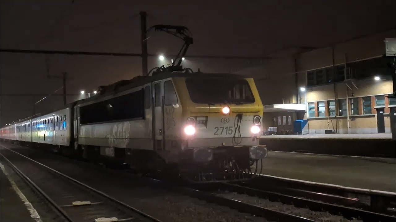 NMBS SNCB | HLE 2715 | Newlook HLE27 | BN / ACEC | P8900 | Studententrein | Dendermonde | 19/01 ...