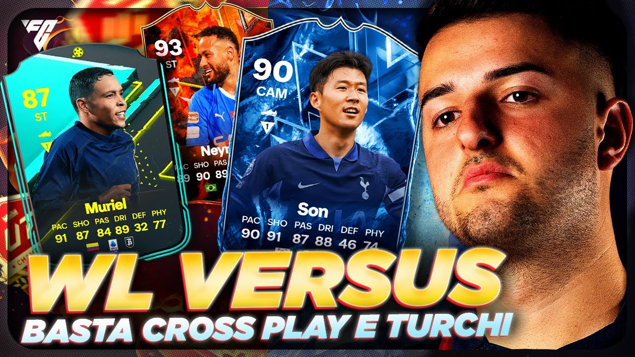 BASTA TURCHI E CROSS PLAY // FUT CHAMPIONS VERSUS [EA FC 24] - YouTube