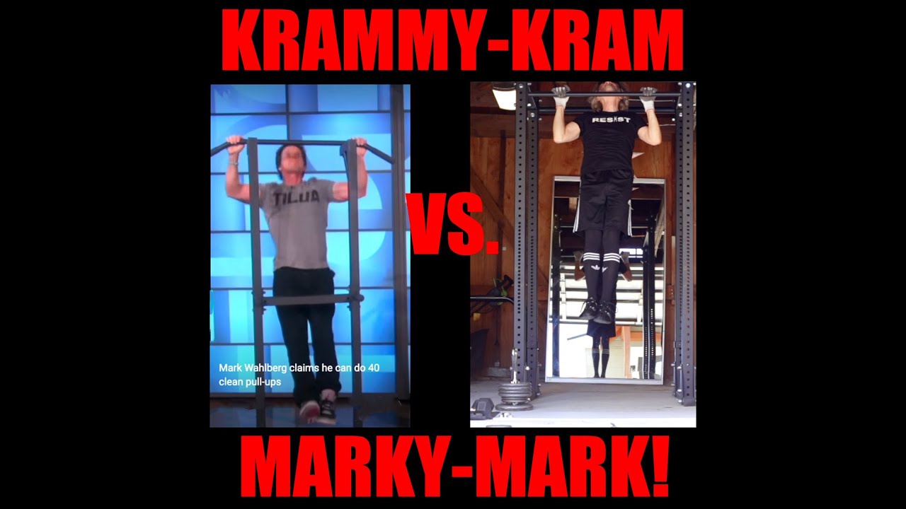 KRAMMY-KRAM VS MARKY-MARK! WHO DOES THE BEST PULL-UPS? #shorts #FitOver60 - YouTube