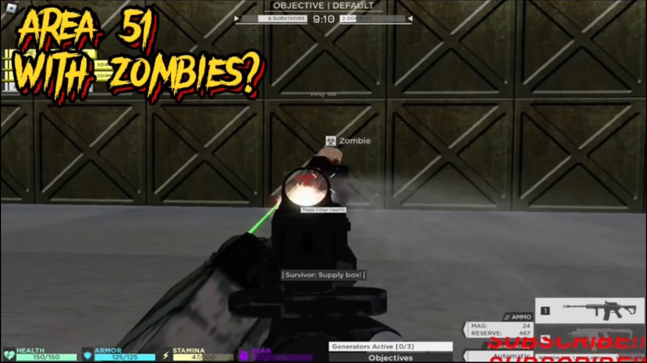 Roblox - Reinfected BEST FPS Zombie Game Ever!? - YouTube