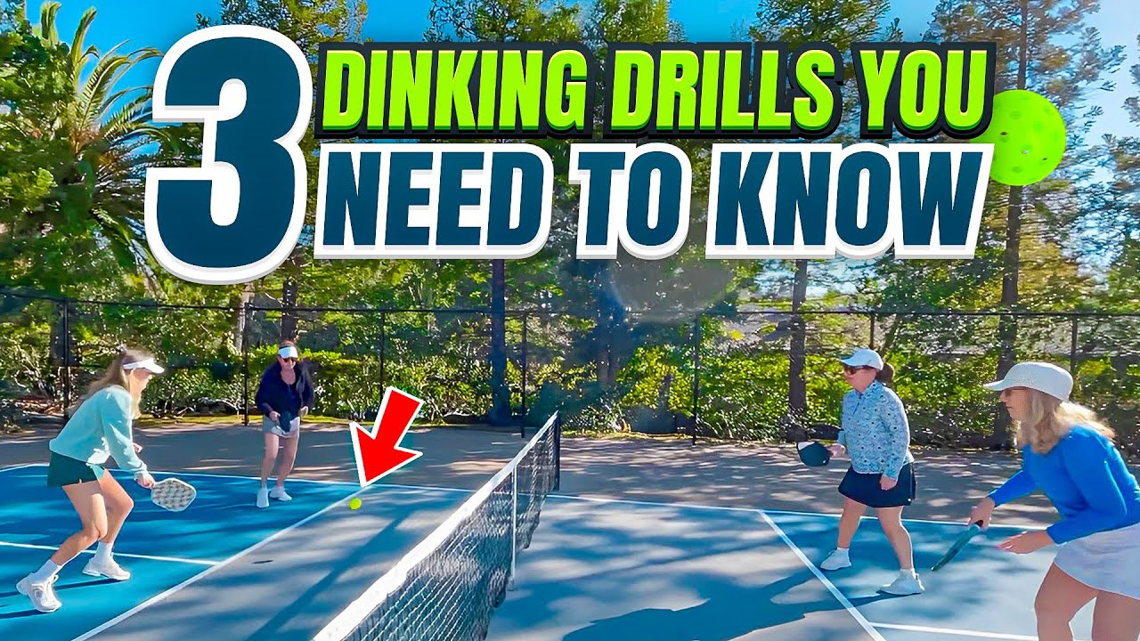 THREE Dinking Drills You NEED to Know - YouTube