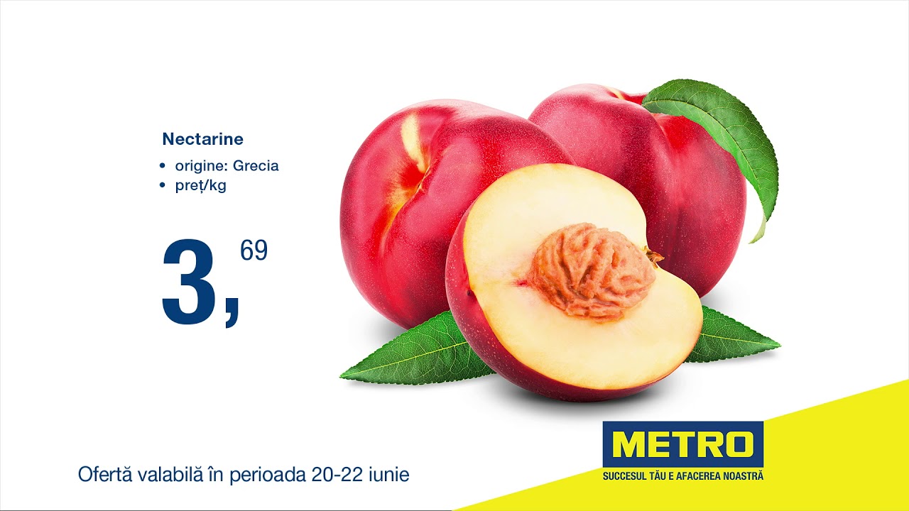 METRO ULTRA FRESH NECTARINE - YouTube