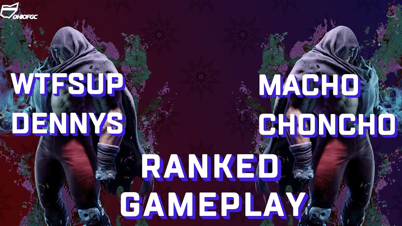 SF6 Ranked Set: WTFsUpDennys (BISON) vs Macho_Choncho (BISON) Diamond ...