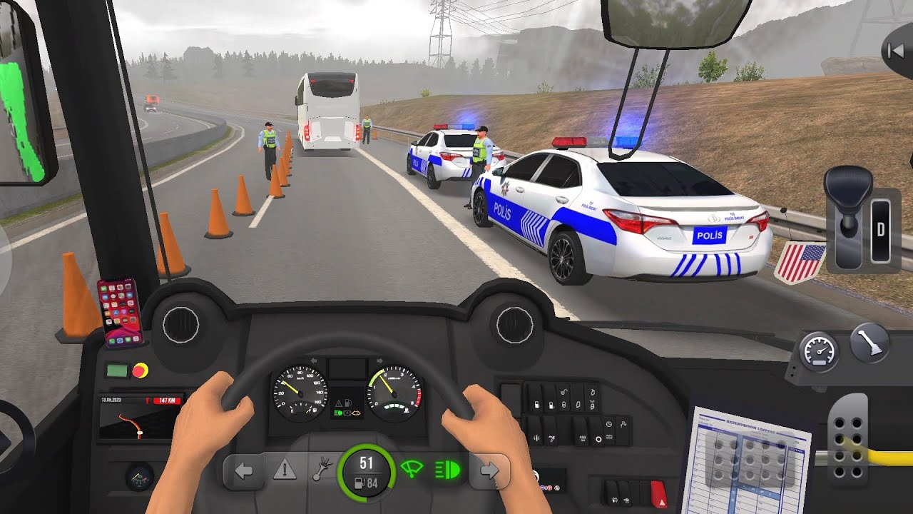 Bus Gameplay 🚌 ANTALYA Go To MUGLA | Bus Simulator Ultimate Mobile Game ...