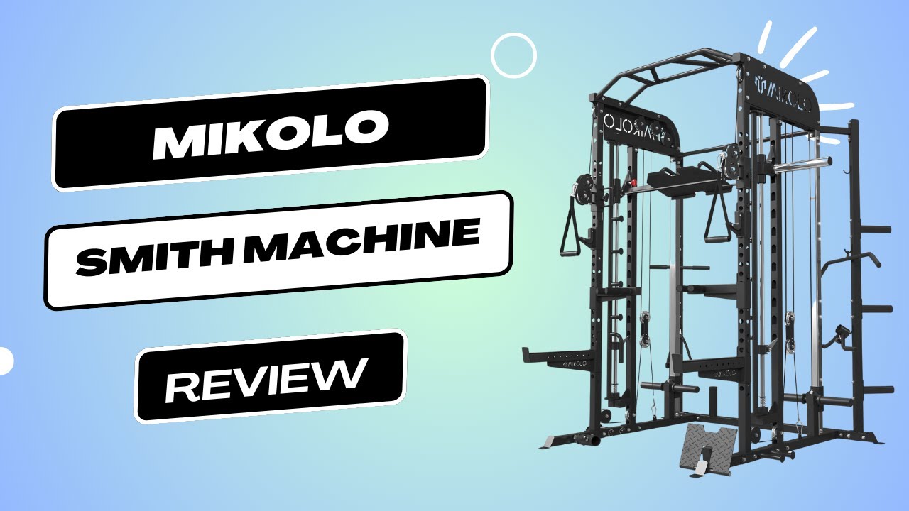 Mikolo Smith Machine M7 Review | Your All-in-One Fitness Solution - YouTube