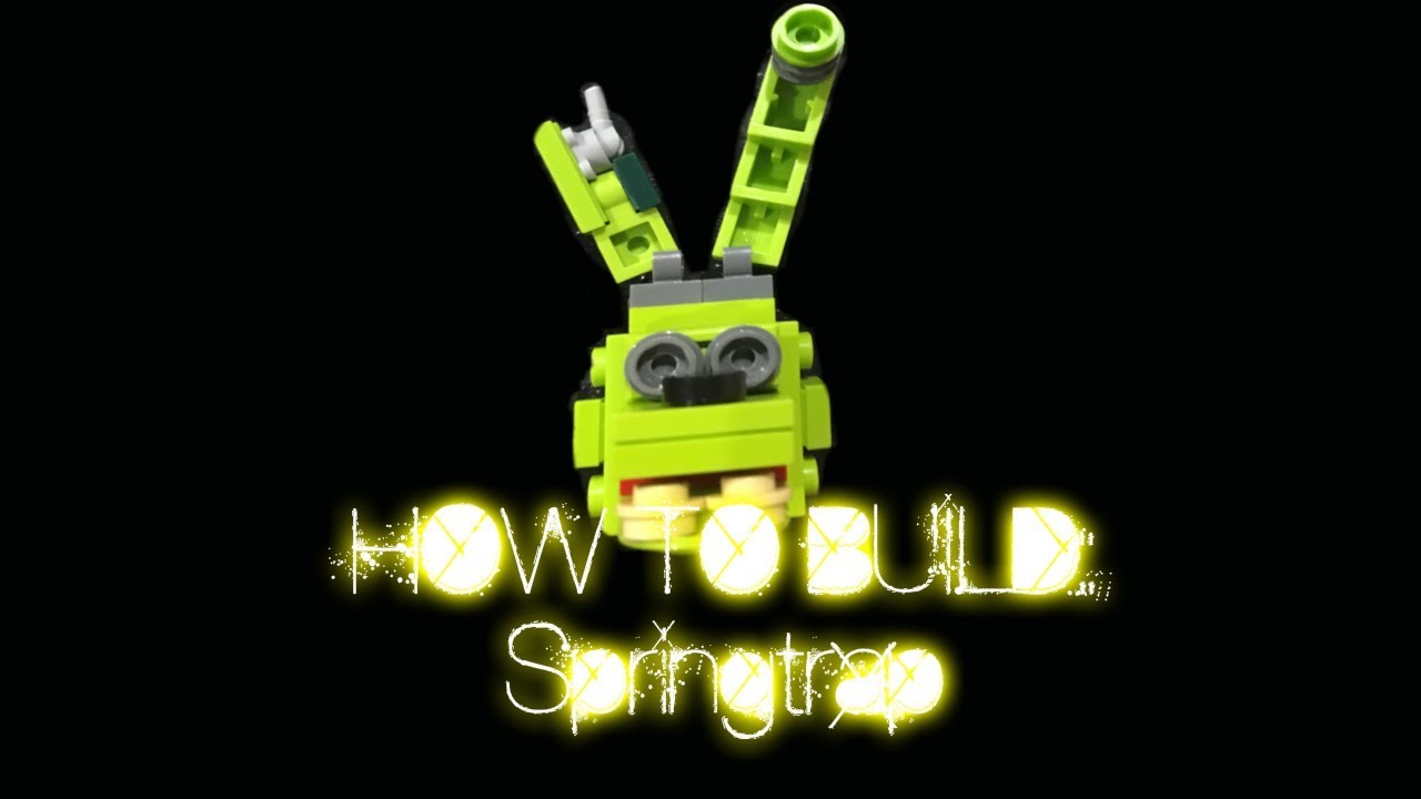 How to Build Lego Springtrap and Scraptrap (Brick 101 Scale) - YouTube