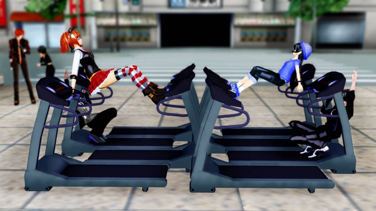 MMD OK Go Here It Goes Again GYM - YouTube