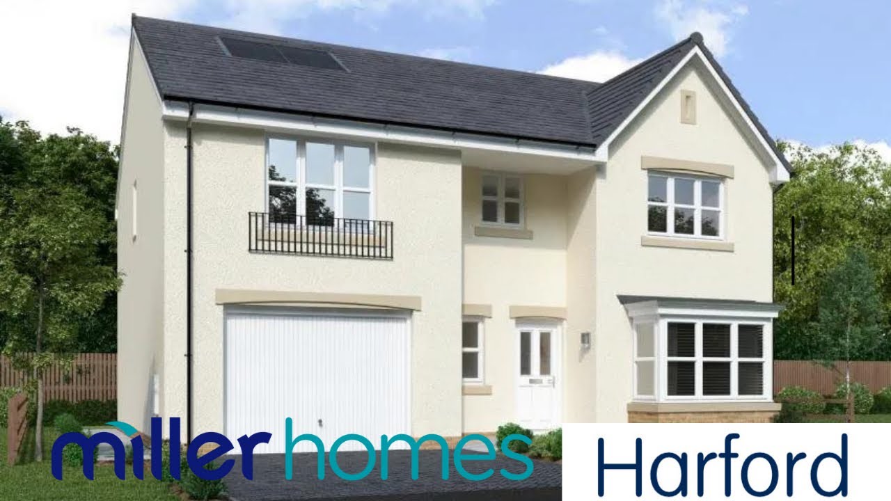 INSIDE MILLER HOMES - ‘HARFORD’ SHOWHOME TOUR UK 5 BEDROOM FOR £350,000 ...